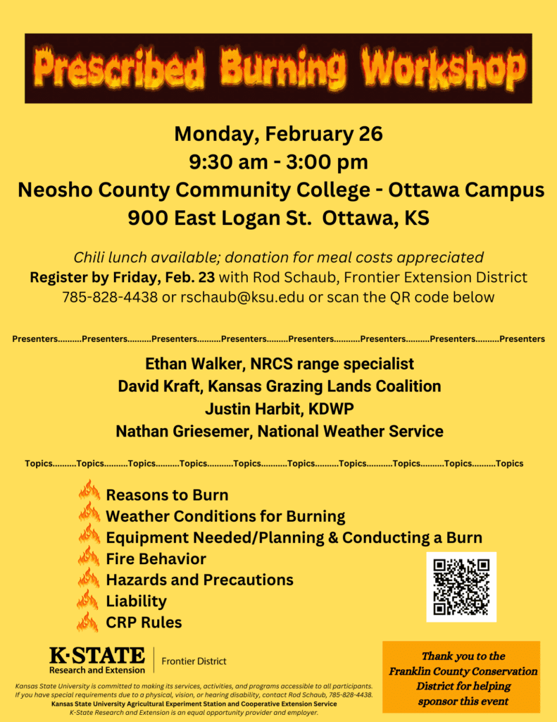 Joint-agency Burn Workshop | Great Plains Fire Science Exchange